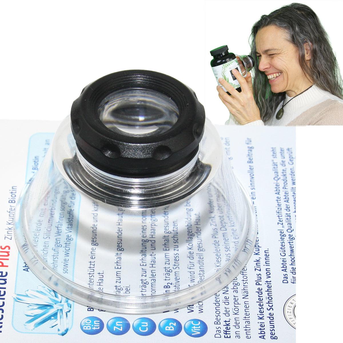 10fach Uhrmacherlupe Standlupe von EasY Magnifier