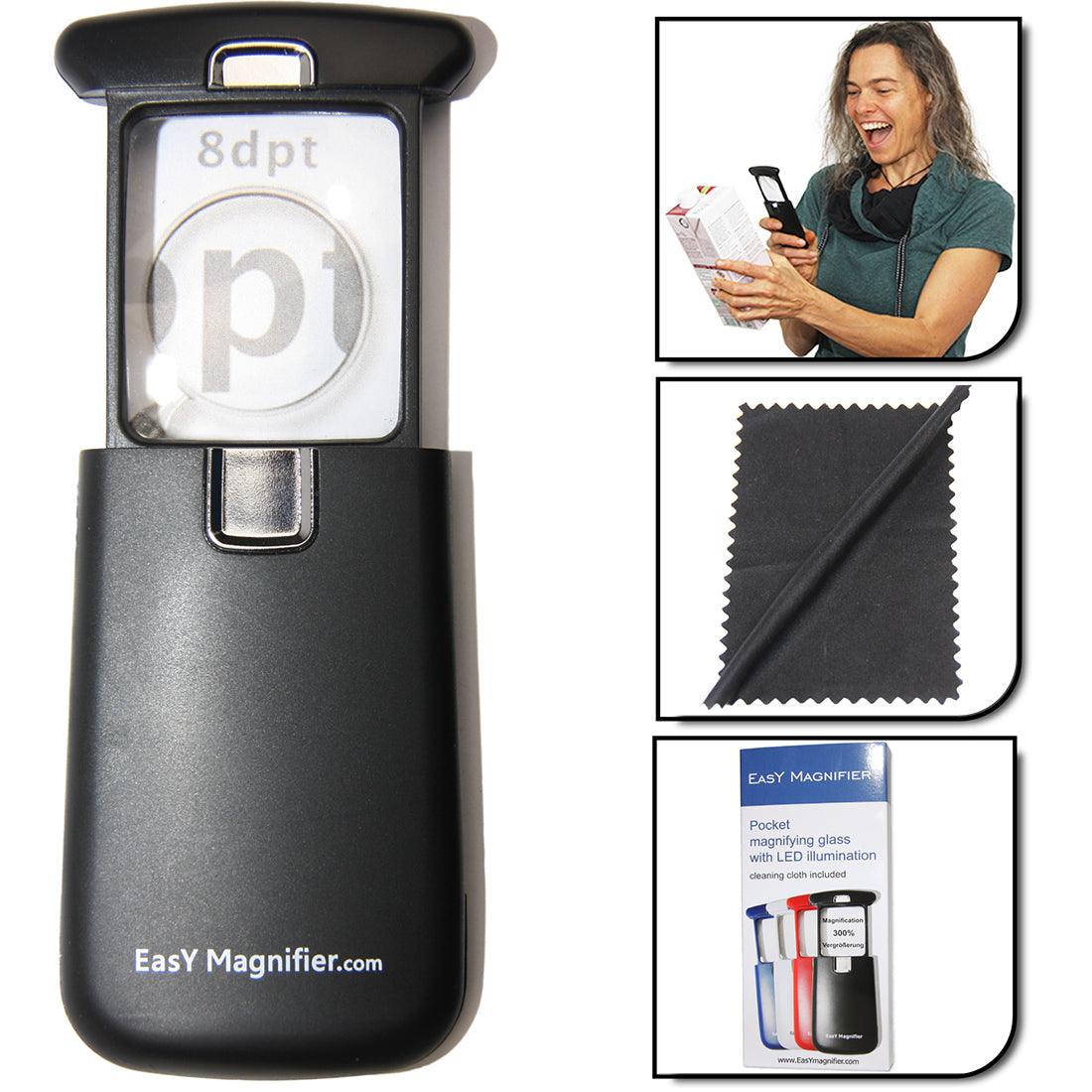 🔎 Lupe mit LED-Licht Testsieger im Lupenvergleich |Easy Magnifier🔎